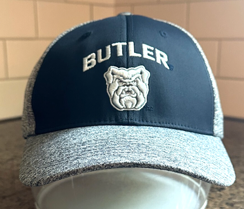 Butler Bulldogs Captivating Headwear Hat Cap Gray Black Strap Back ...