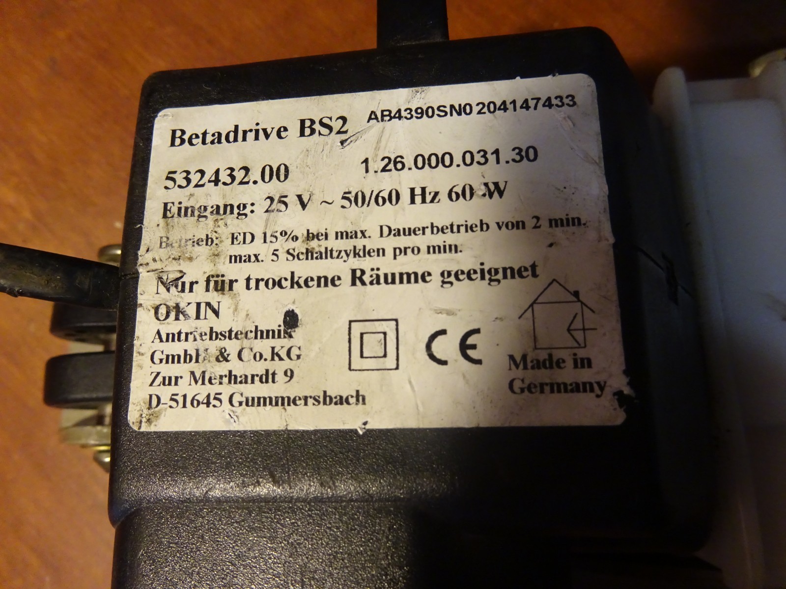 Betadrive BS2 linear actuator | eBay