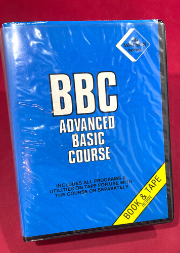 BBC Advanced Basic Course DR Watson Series, Acorn bbc B Micro Cassette ...