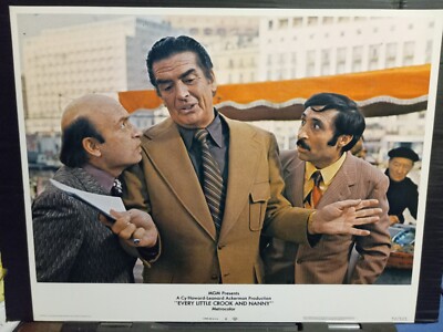 Lobby Card 1972 EVERY LITTLE CROOK NANNY Victor Mature great CU as mob ...