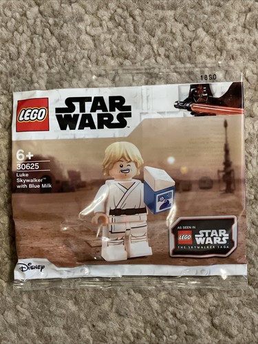 Lego Star Wars 30625 Luke Skywalker With Blue Milk Brand New Sealed | eBay