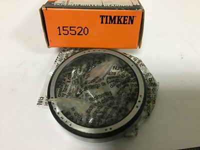 New Timken 15520 Outer Cup Bearing, 2.250" OD, 0.5313" Width | eBay