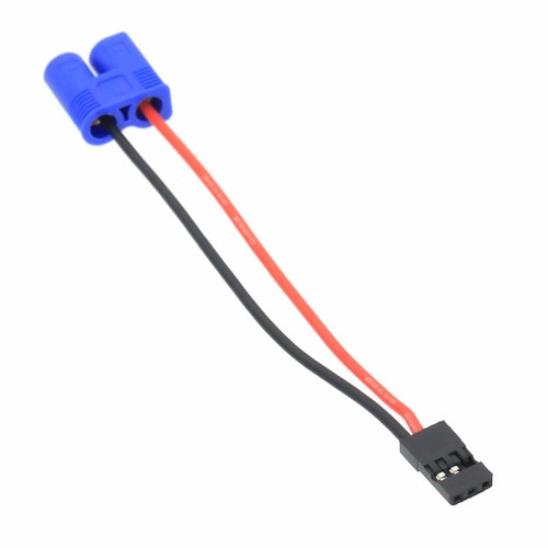 EC3 Male to JR Futaba Female Adapter 20awg 10cm Wire for RC Model lipo ...