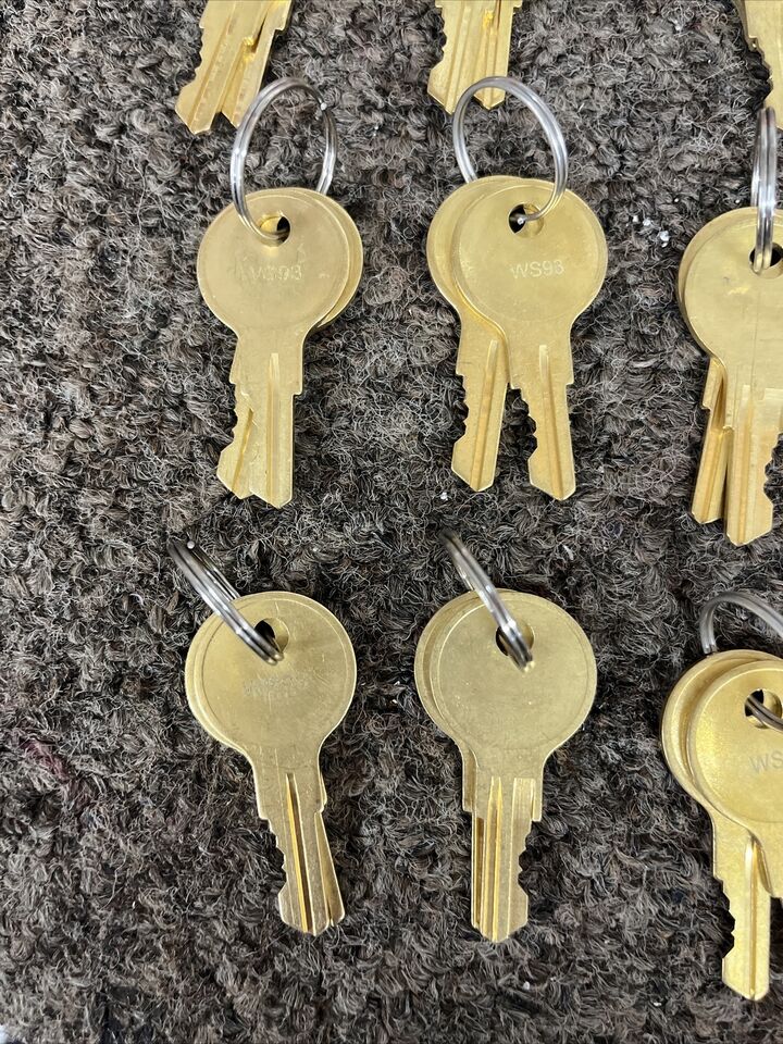 Set Of Two Potter WS93 Cabinet Key | eBay