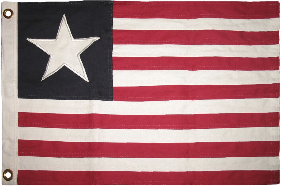 16x24 Embroidered 100% Cotton Florida Secession Texas Navy Flag 16"x24 ...