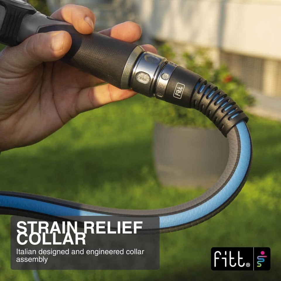 fitt Commercial Grade Water Hose 5/8 in. Dia. x 150 ft. Crushproof ...