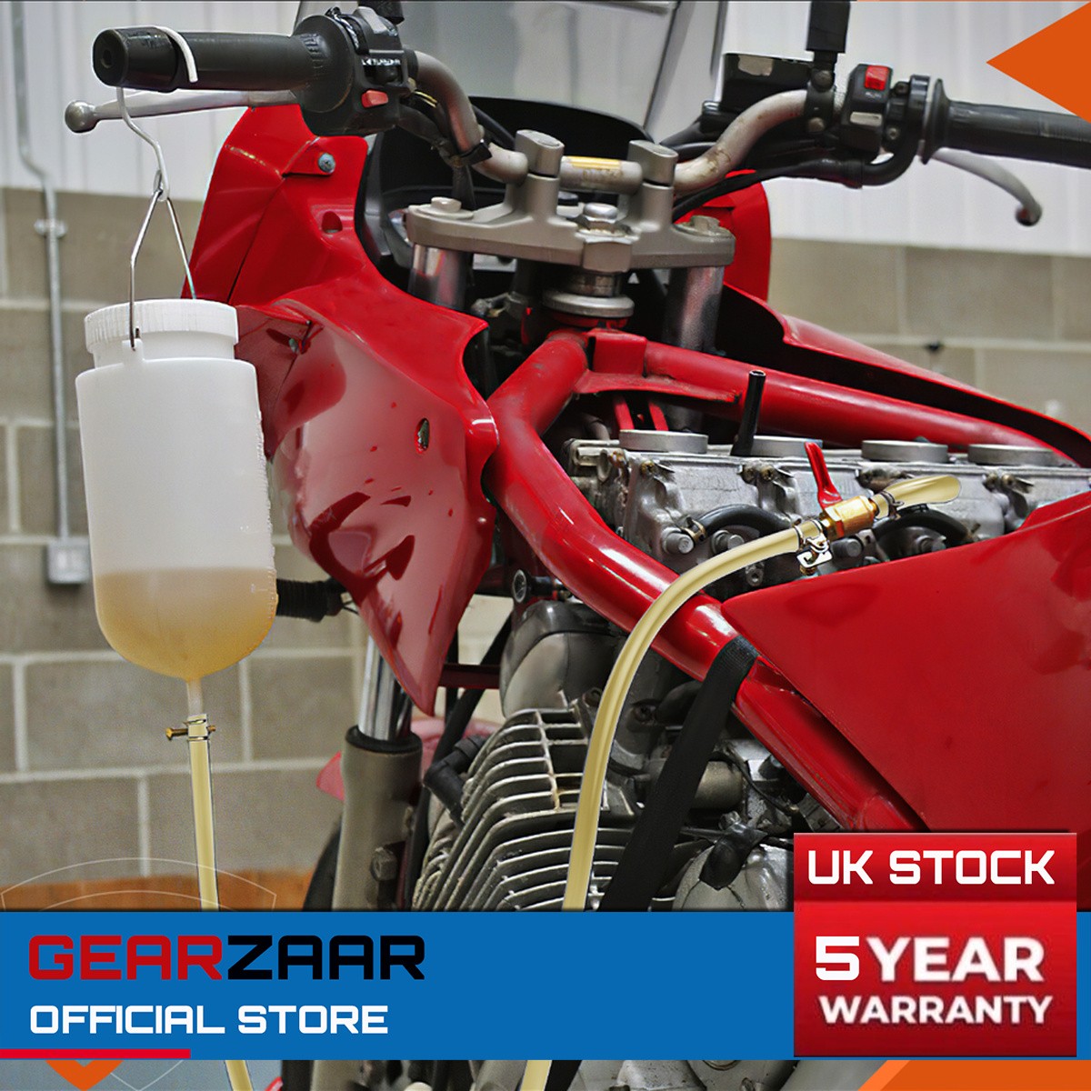 Motorcycle Auxiliary Fuel Tank