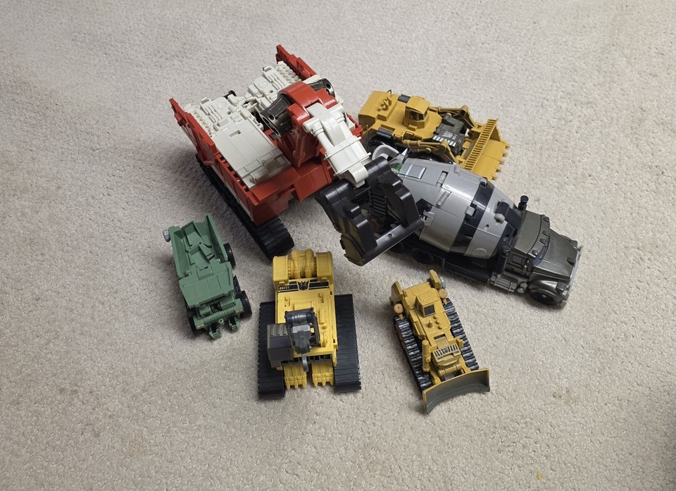 Hasbro Transformers ROTF Complete Construction Devastator excellent ...