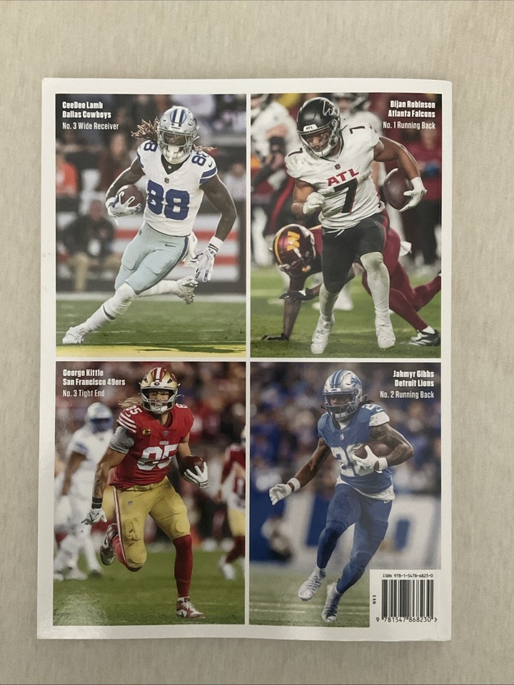 ESPN NFL Fantasy Football 2025 Magazine Saquon Barkley Philadelphia ...