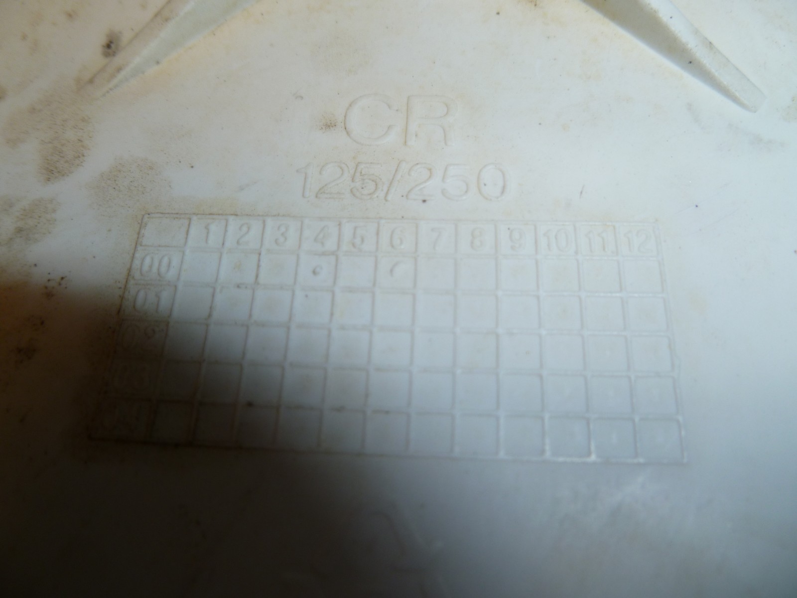 Honda 2001 CR125/CR250 Front Number Plate | eBay