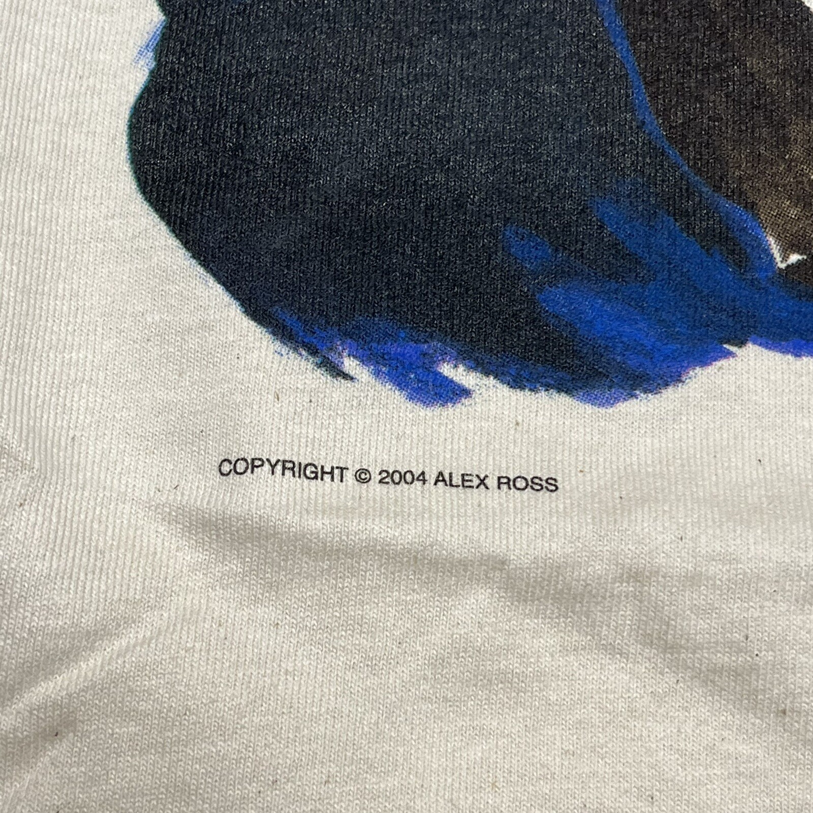 Vintage 2004 Alex Ross Uncle Sam Middle Finger Graphitti Tee - Size XL ...