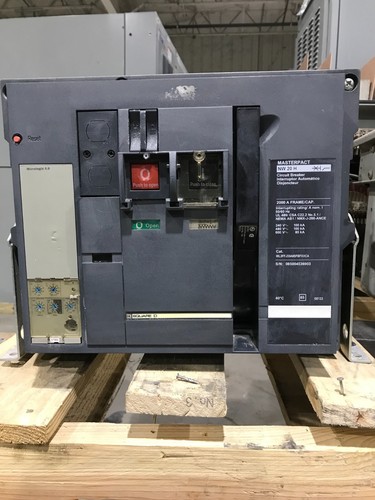 Square D Masterpact NW NW20H 2000 Amp Circuit Breaker ...
