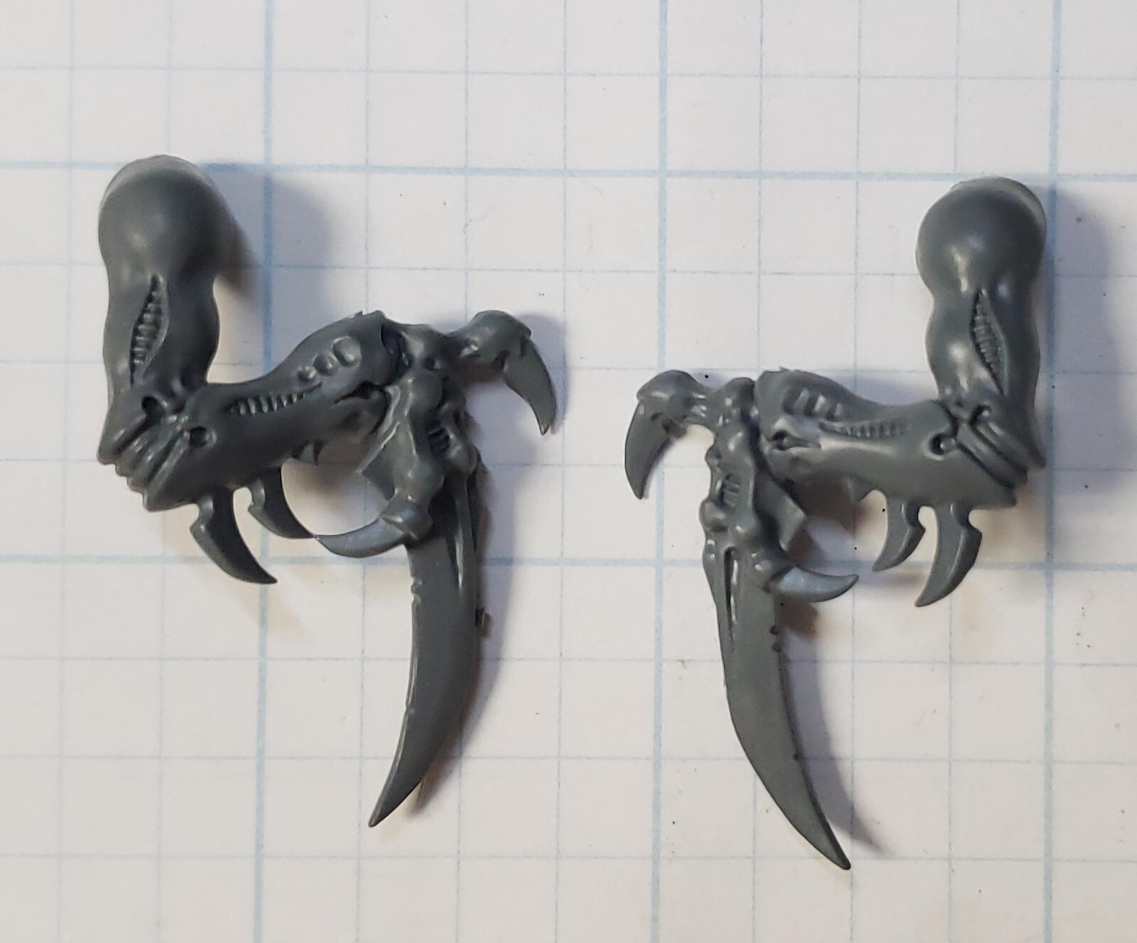 Warhammer 40k Tyranid Bits Carnifex Large Scything Talons Lot | eBay