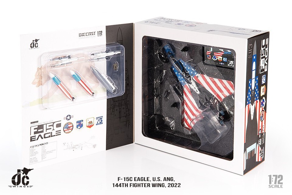 F-15C Eagle, US ANG, 144th Fighter Wing, 2022, 1/72, JCW-72-F15-029 | eBay
