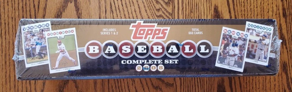 2008 TOPPS BASEBALL SEALED SET Series 1 And 2 Hobby Edition | eBay