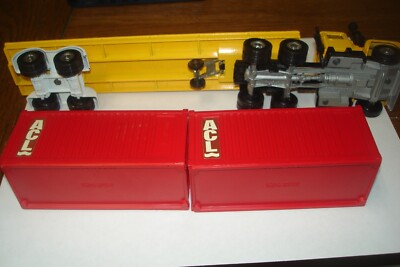 CORGI MACK TRUCK W/CONTAINERS 1106 ACL | eBay
