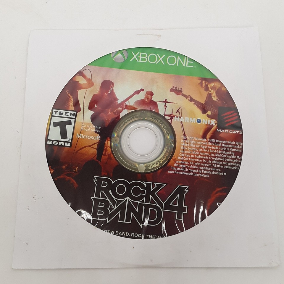 Rock Band 4 (Xbox One, 2015) 600291222619 | eBay