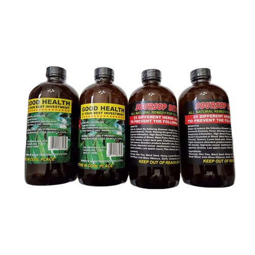 Soursop Bitters African Herbs and Roots 16 Oz (Pack of 4) | eBay