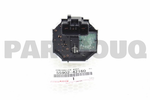 5590242160 Genuine Toyota CONTROL SUB-ASSY, HEATER, NO.2 55902-42160 | eBay