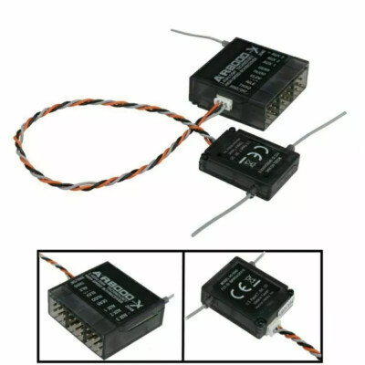 8CH Receiver Extended DSMX Channel For Spektrum DX7s DX8 DX9 Dx18 2 ...