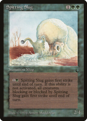MTG Spitting Slug - The Dark #88 | eBay