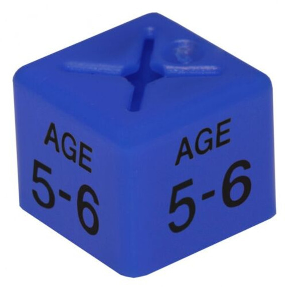 100x Garment Clothes Marker Size Number Color Size Cubes For Hanger ...