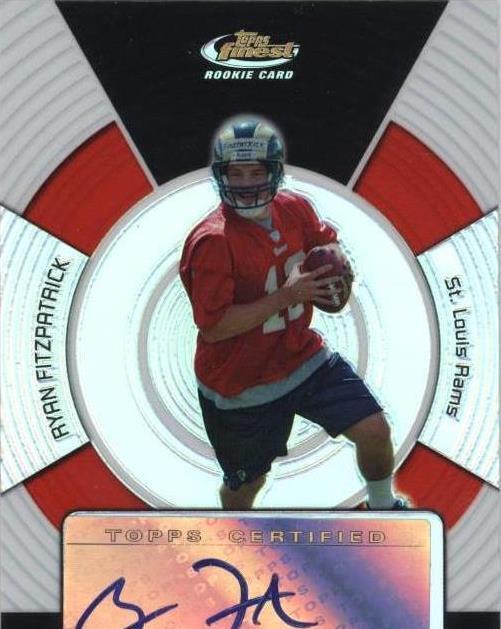 2005 Topps Finest - Ryan Fitzpatrick Refractor /399 (AU, RC) for sale ...