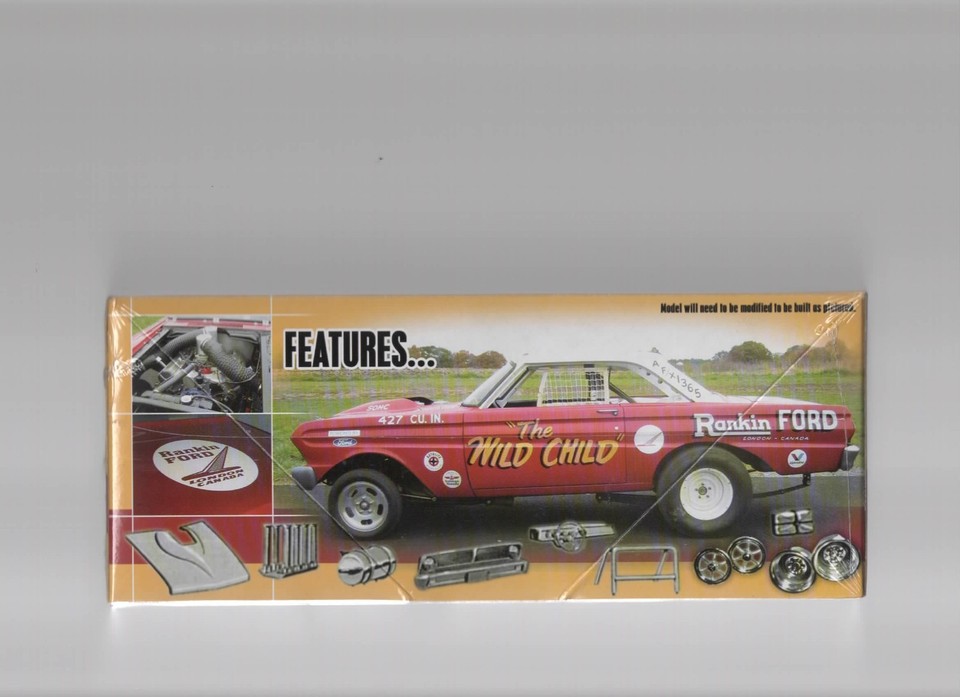AMT / MODEL KING "THE WILD CHILD" AWB 1965 A/FX FALCON MODEL KIT ...