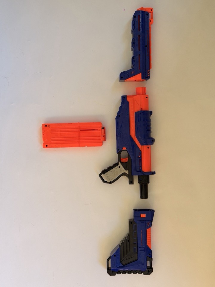 Nerf N-Strike Elite Delta Trooper Blue Dart Gun Blaster | eBay UK