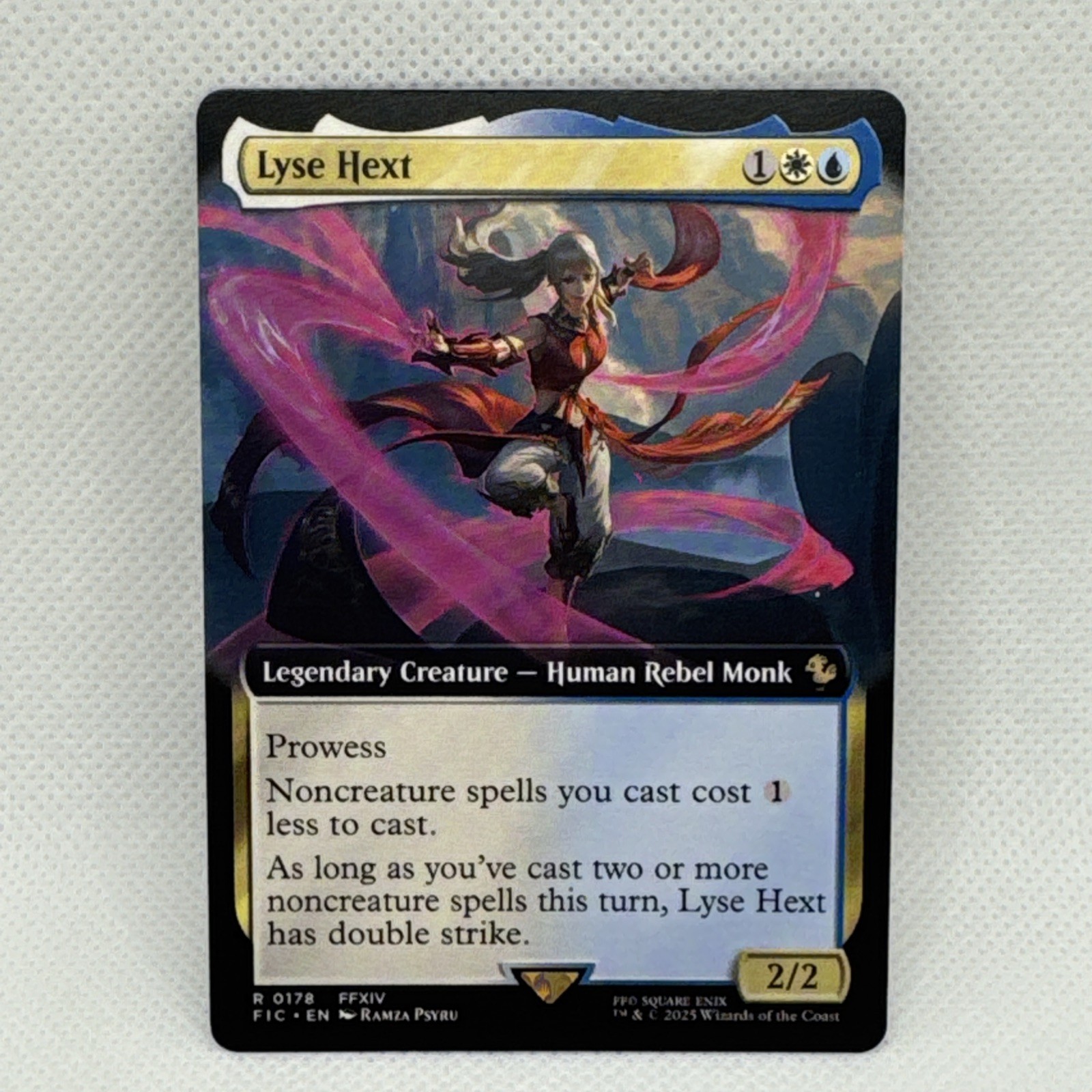 MTG - Lyse Hext (Extended Art) Commander: Final Fantasy Regular NM Pack ...