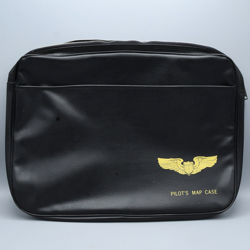 USAF Air Force Pilots Map Case Bag Vintage Airline Textile Mfg Co ...