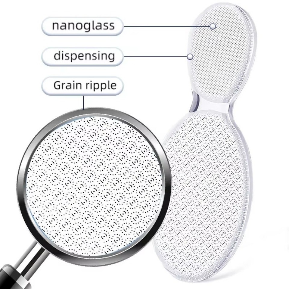 Nano Exfoliate Foot Artifact Nano Foot Plate Hard Dead Skin Pedicure ...