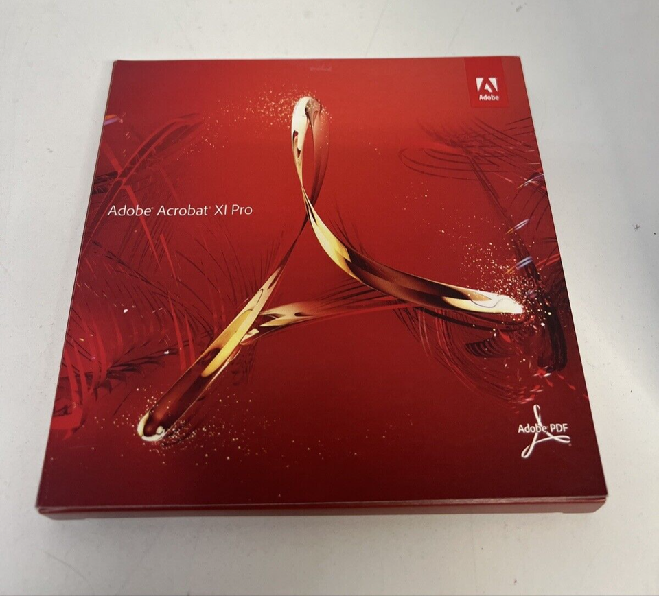Adobe Acrobat XI 11 Pro Full Windows Licensed for 2 PC=RETAIL PERMANENT ...