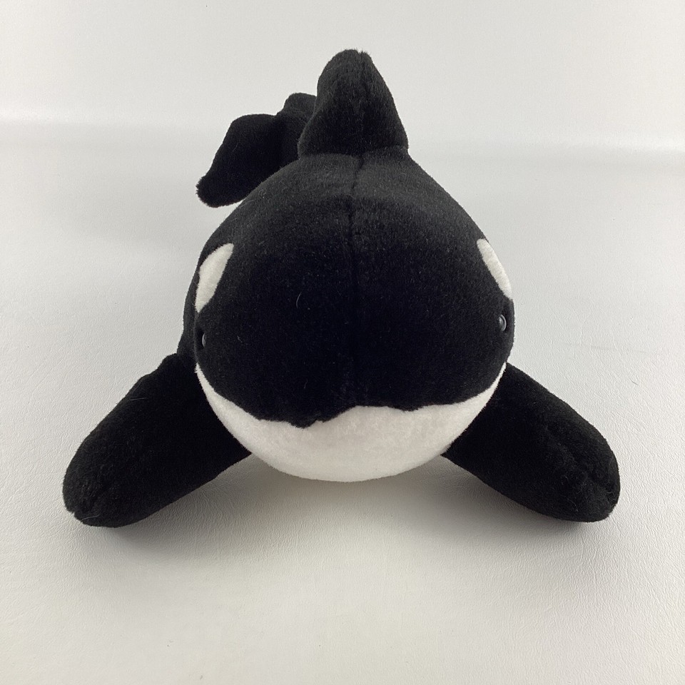 Sea World Park Souvenir Shamu 16" Plush Stuffed Animal Sounds Movement ...