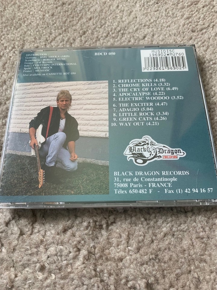 Lars Eric Mattsson - Electric Voodoo New not Sealed import Instrumental ...