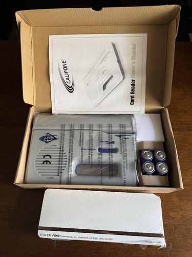 Califone 2010 Magnetic Card Reader - White for sale online | eBay