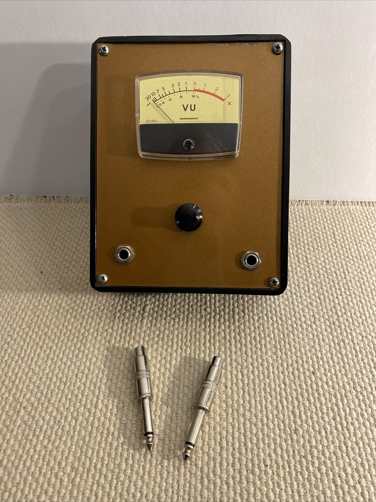 Vintage audio db vu meter Analog Decibel Gold Audiophile Cool Rare ...