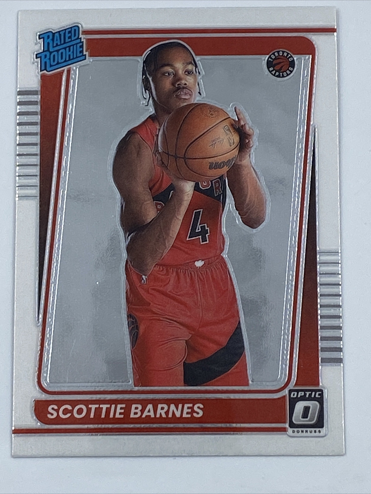 2021-22 Panini Donruss Optic SCOTTIE BARNES Rated Rookie RC #186 ...