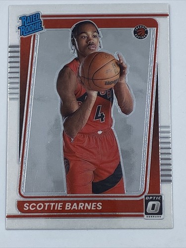 2021-22 Panini Donruss Optic SCOTTIE BARNES Rated Rookie RC #186 ...