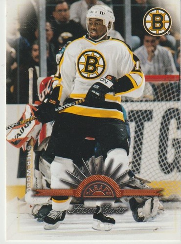Donruss 1997 NHL Card Karte Boston Bruins #85 Anson Carter | eBay.de