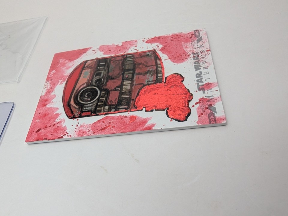 1/1 Shayla Lee B2EMO Droid Sketch Card Topps Star Wars Master ...