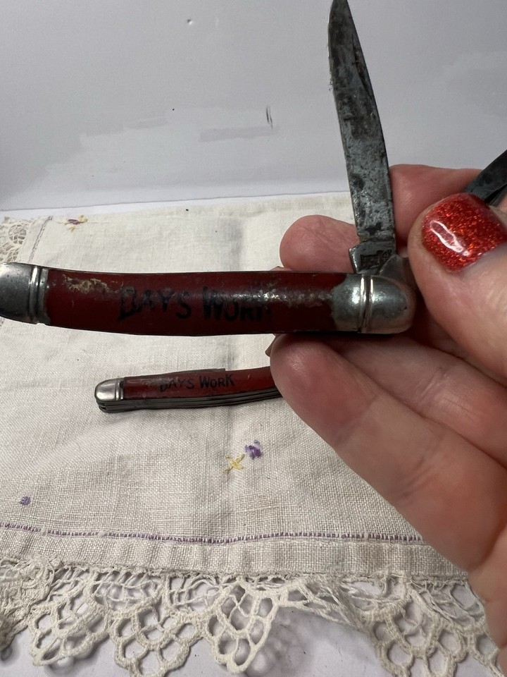 Days Work Tobacco Knife Set | eBay