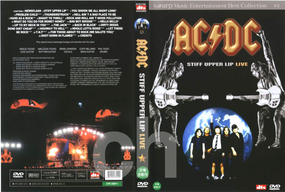 AC/DC - Stiff Upper Lip Live DVD NEW | eBay