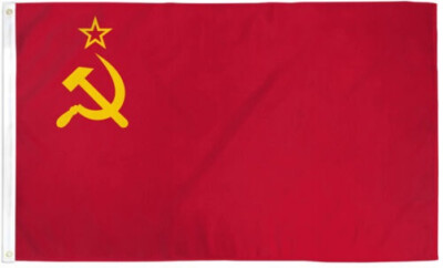USSR Flag 2x3ft Flag of USSR Soviet Flag 2x3 Soviet Union House Flag ...