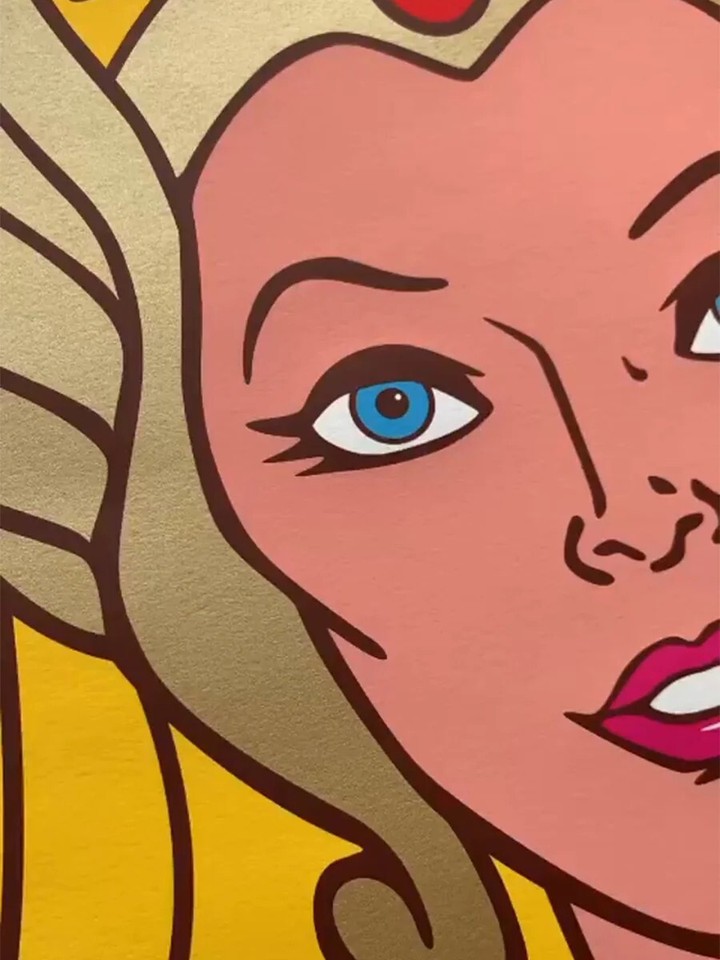 Aaron CRAIG Princess Power Barbie Print She-Ra Masters of the Universe ...