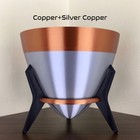 Bullet Pot Planter Atomic Age MidCentury Modern Decor Rocket Office ...