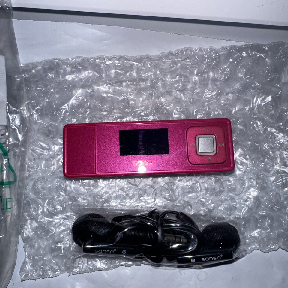 SanDisk SANSA EXPRESS 1GB USB MP3 Player, FM Tuner, Recorder, Micro SD ...