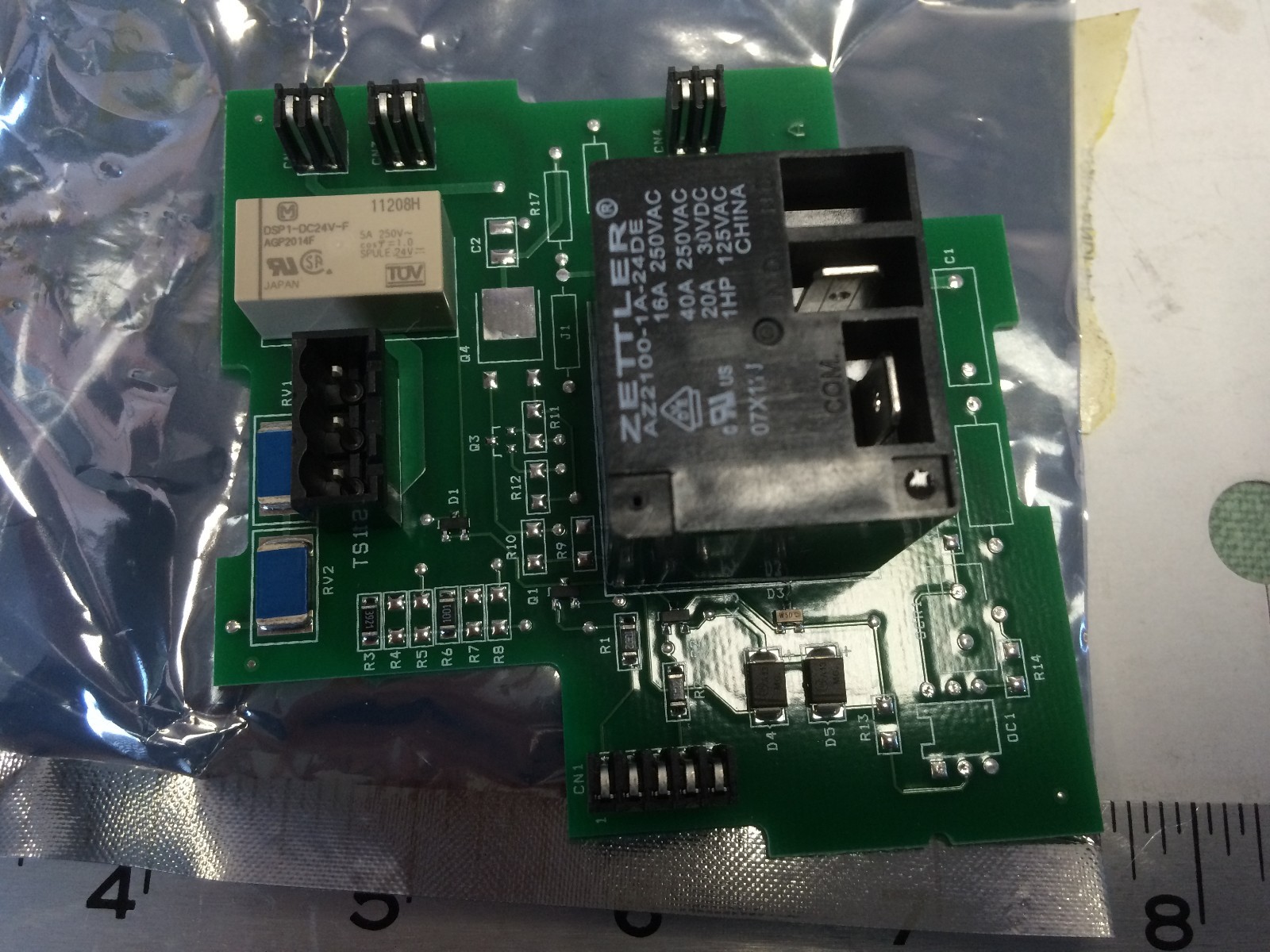 NEW 9960-66045 REV A,0149-27146, ZETTLER AZ2100-1A-24DE RELAY PCB BOARD ...