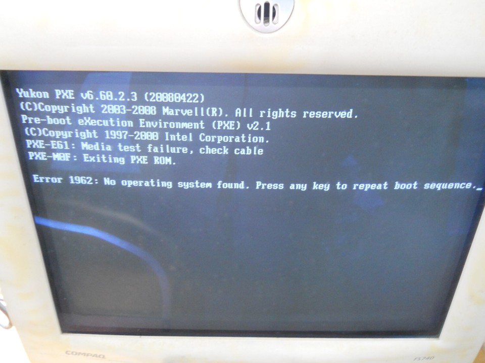 Compaq FS740 Vintage 2000 Retro Gaming 17" CRT Computer Monitor ...