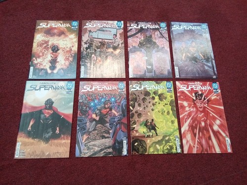 Absolute Superman All First Prints #1 2 3 4 5 6 7 8 | eBay
